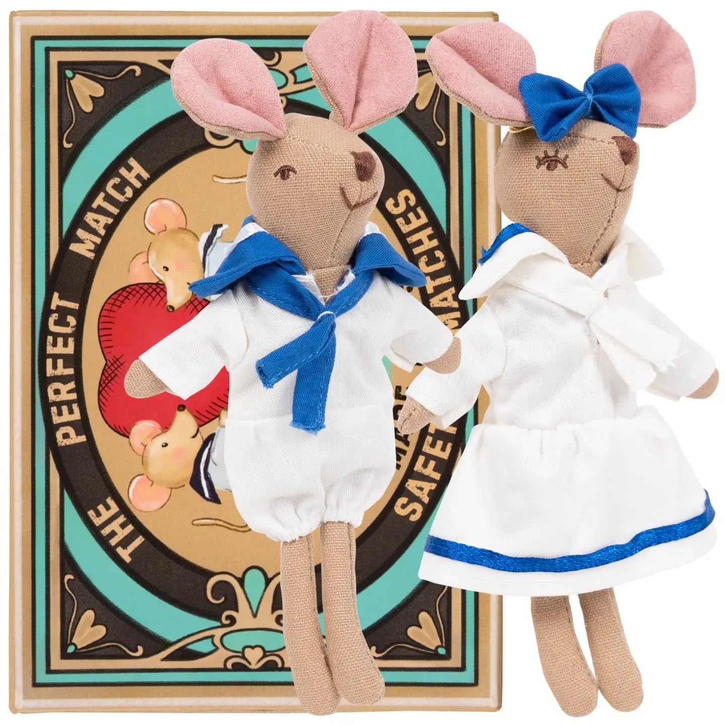 Levlovs Key West Sailor Mice in a Box - The Trendy Bunny