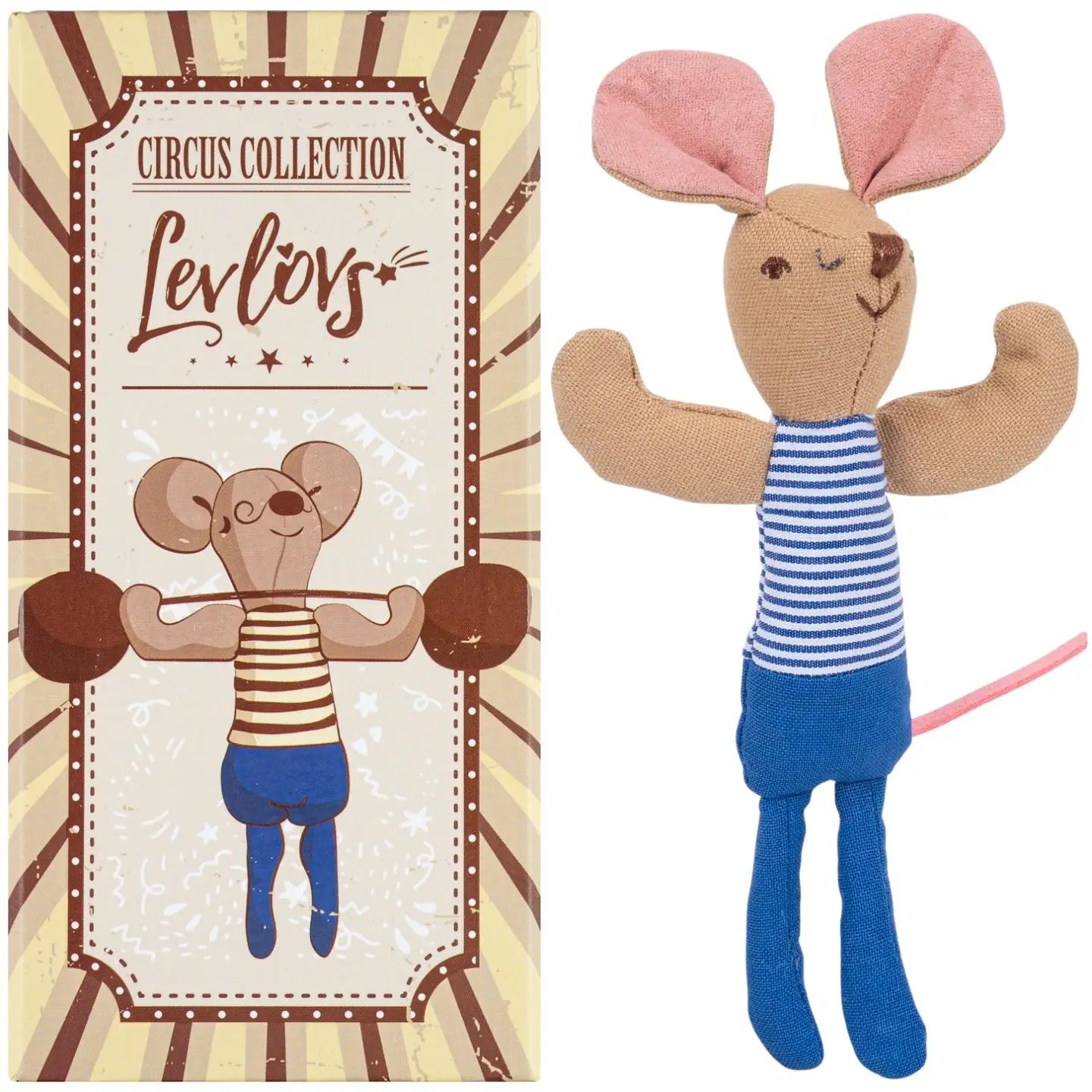 Levlovs Strongman Circus Mouse - The Trendy Bunny