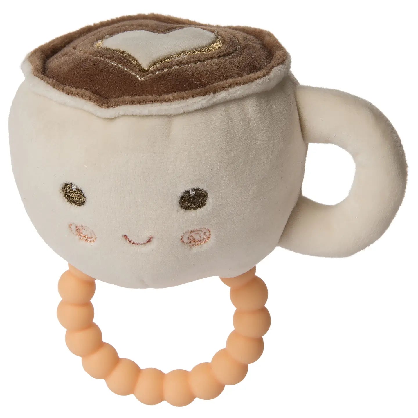 Hot Latte Teether Rattle - The Trendy Bunny